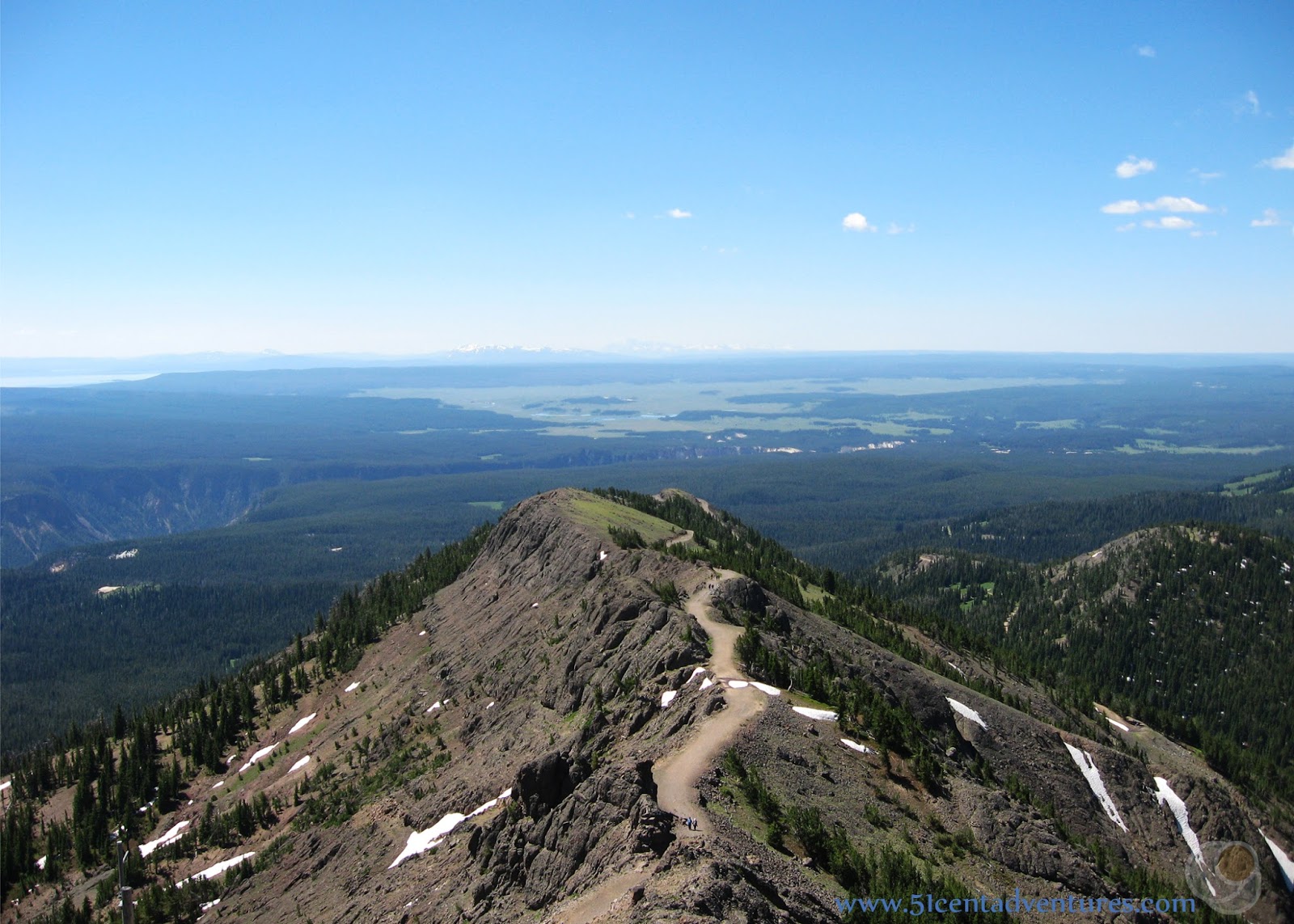 51 Cent Adventures: Mount Washburn - Yellowstone National Park