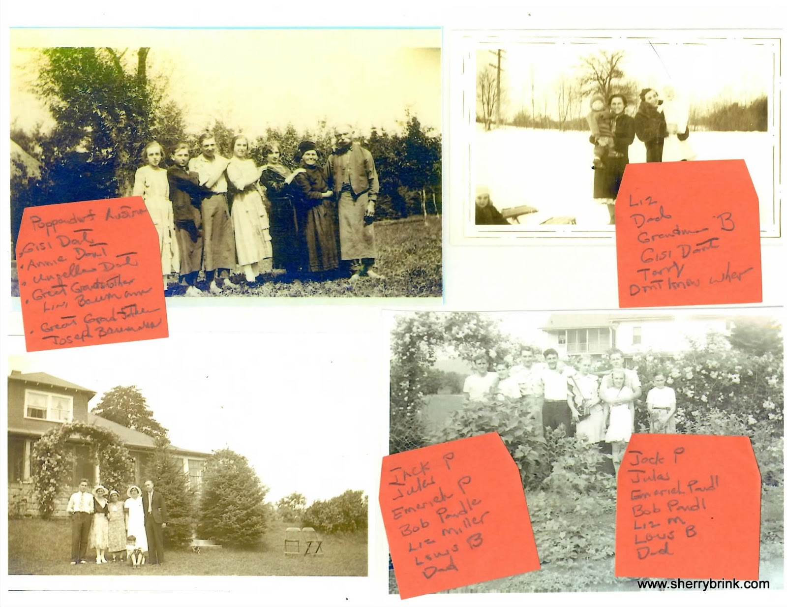 Sherry Brink's Family History - Free Memories: Baumann Photos