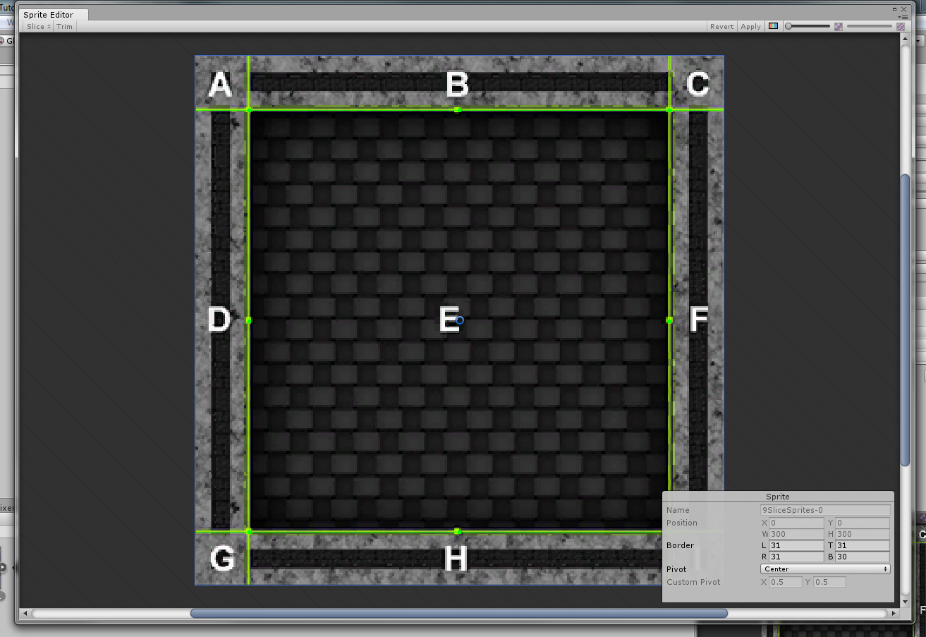Unity UI: 9-sliced sprite | Kamil Roszak