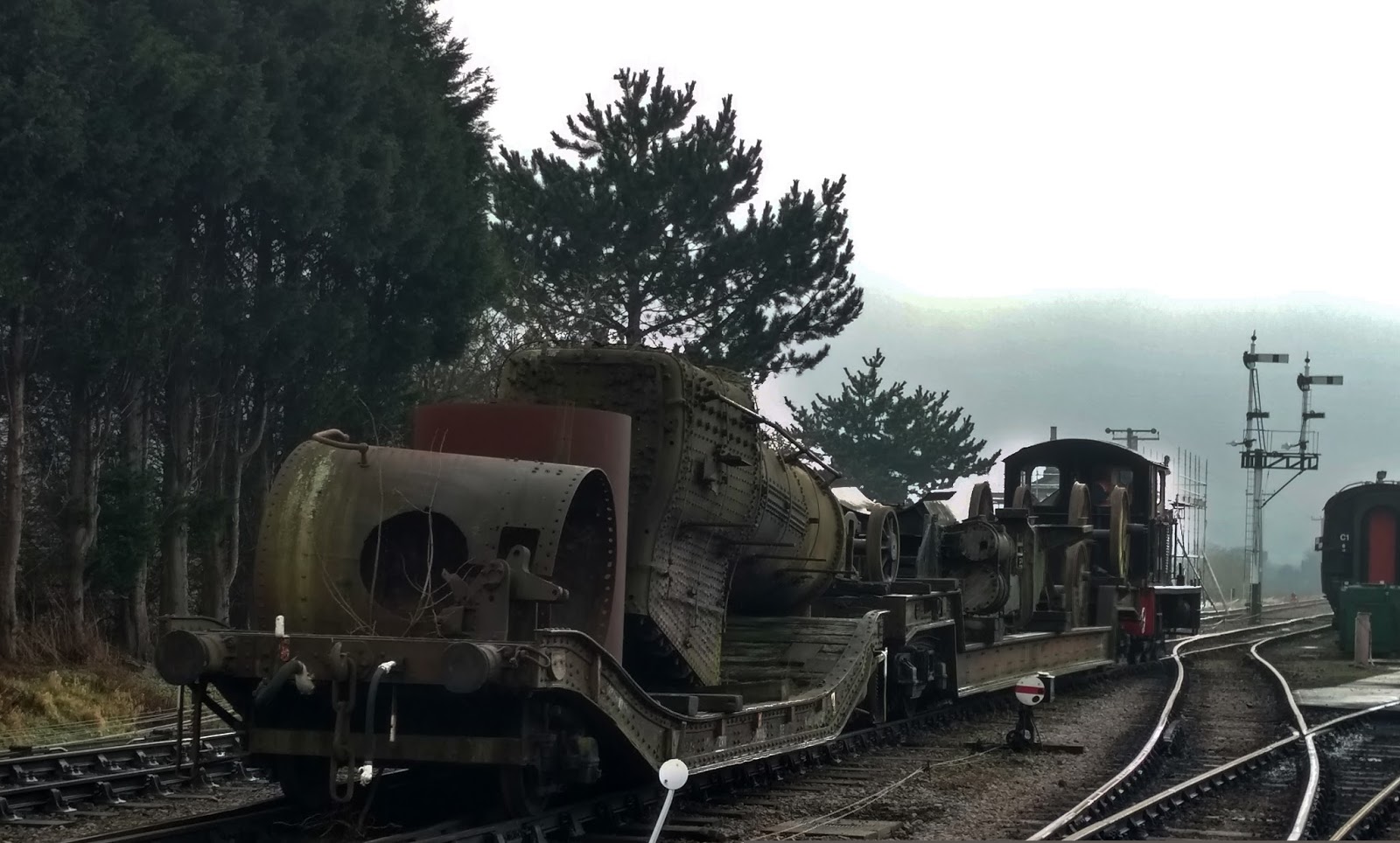 Extension Blog: Strange trains in the mist