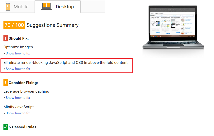 How To Eliminate Render-Blocking Scripts And CSS - Blogger | NewCips