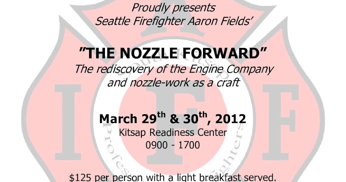 Puget Sound FOOLS: The Nozzle Forward - March & June