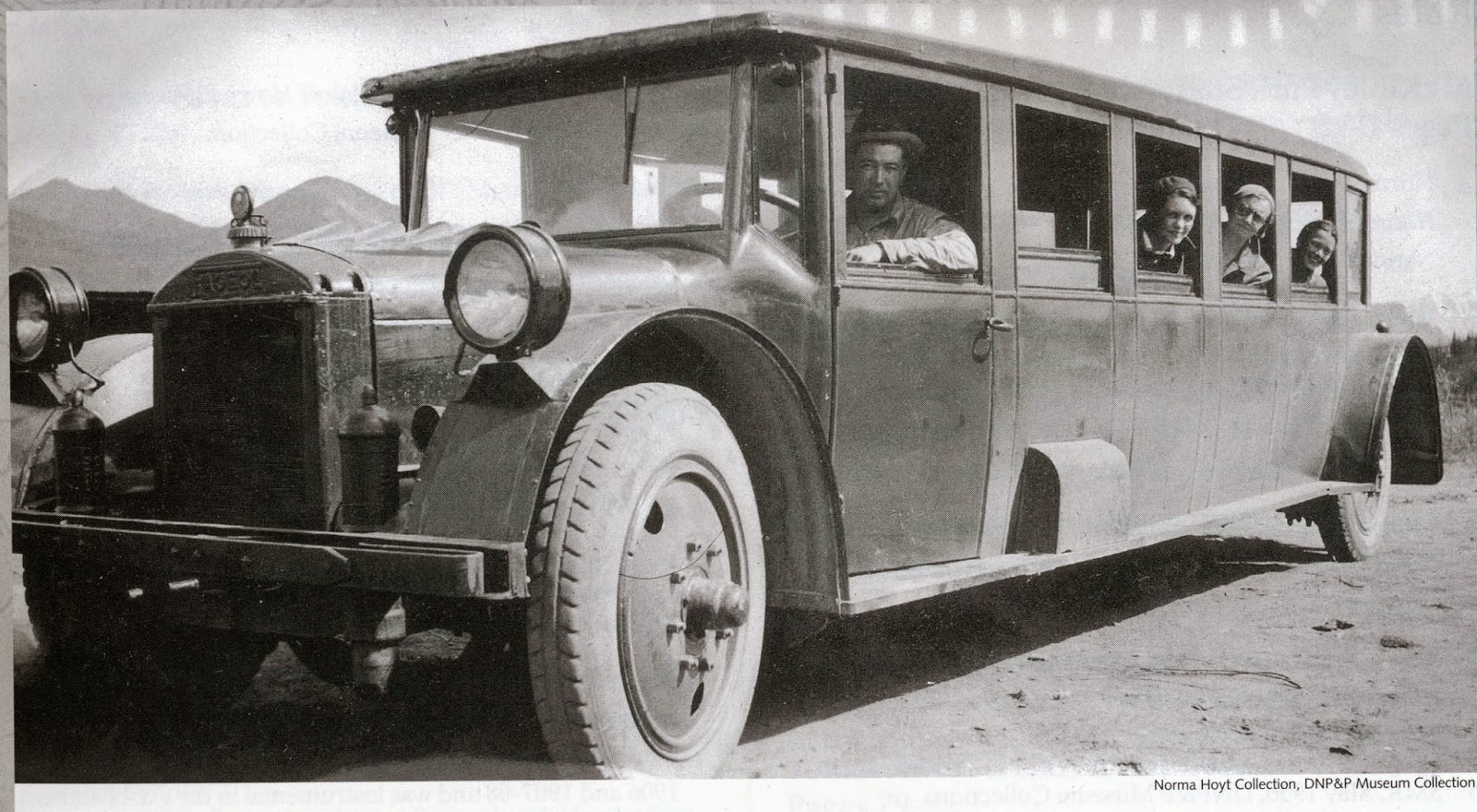 Just A Car Guy: Fageol bus returns to Denali