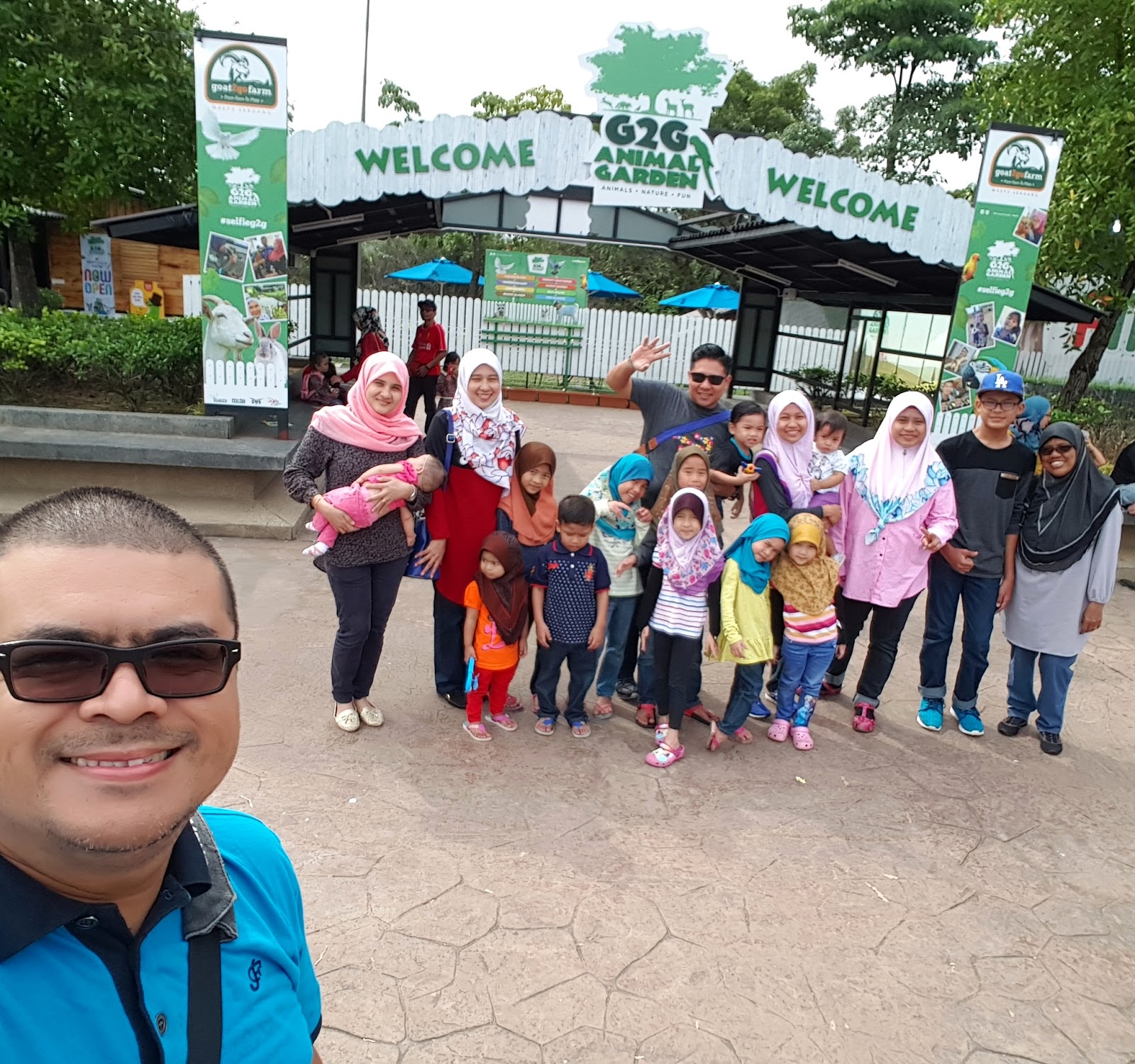 RUSH DONE MTB: MY FAMILY @ G2G ANIMAL GARDEN, MAEPS SERDANG...