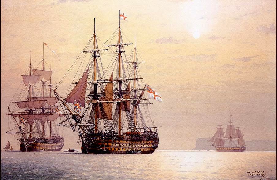 Las historias de Doncel: Navíos de línea del siglo XVIII