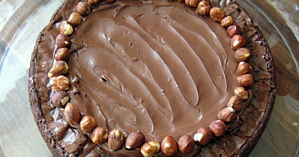 Delicious Delicious Delicious: Chocolate and Hazelnut Brownie Torte
