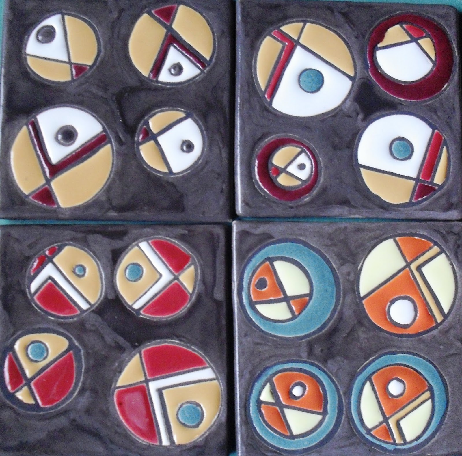 Azulejos con Arte: azulejos artesanales decorados 10x10cm