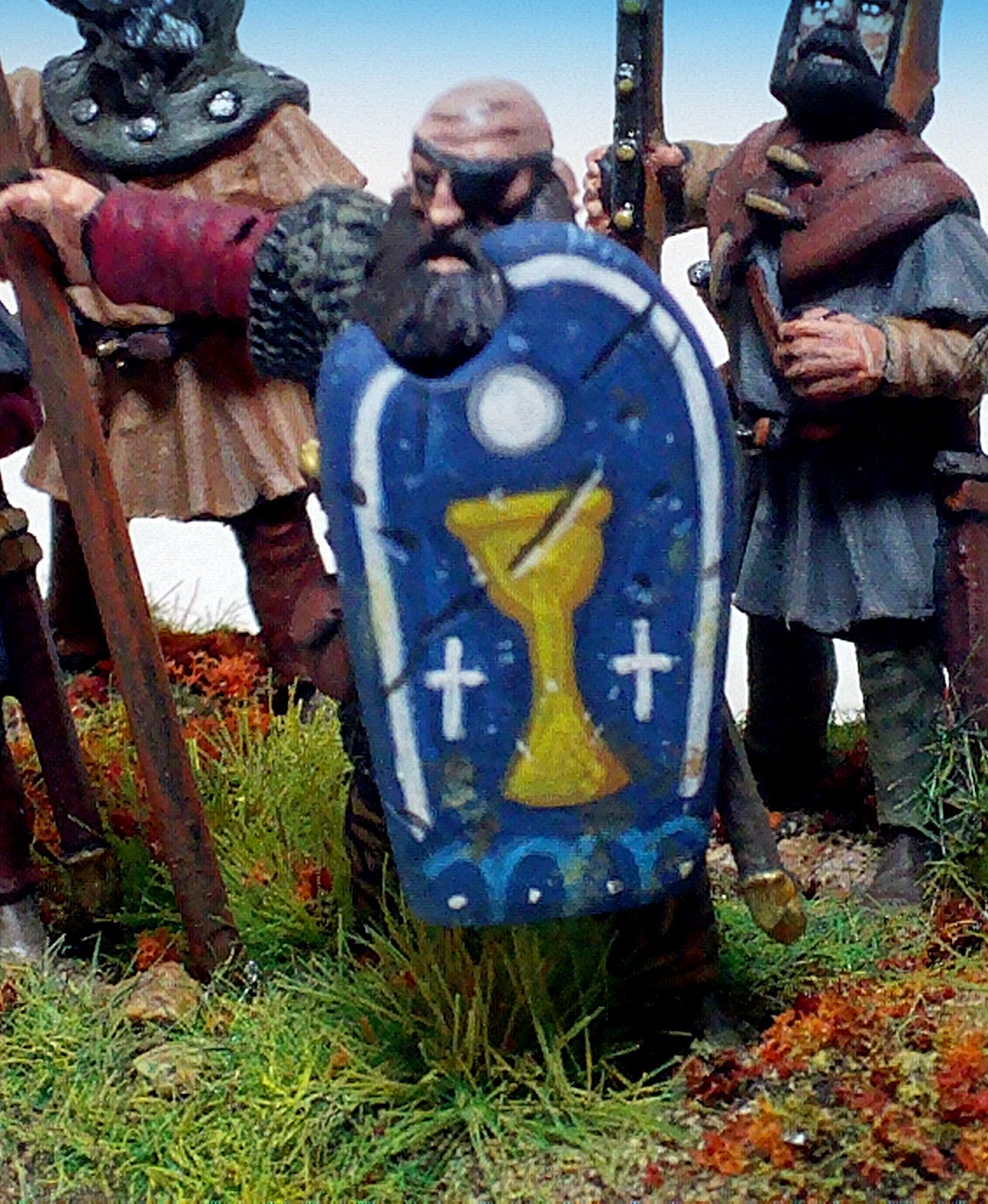 28MM FELDGRAU: Husitas/ Hussite warriors