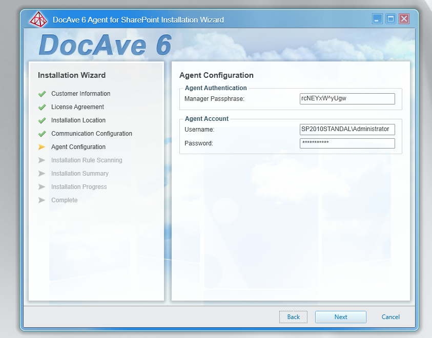 Living and breathing the world of Microsoft: Installing AvePoint DocAve 6