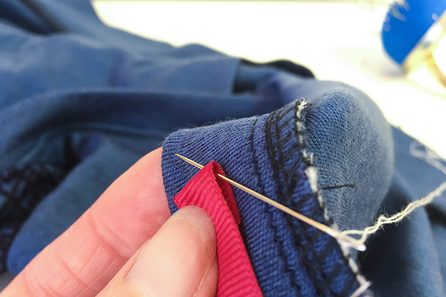 The Juniper Cardigan Sew Along - Attaching Grosgrain Ribbon: Why, When ...
