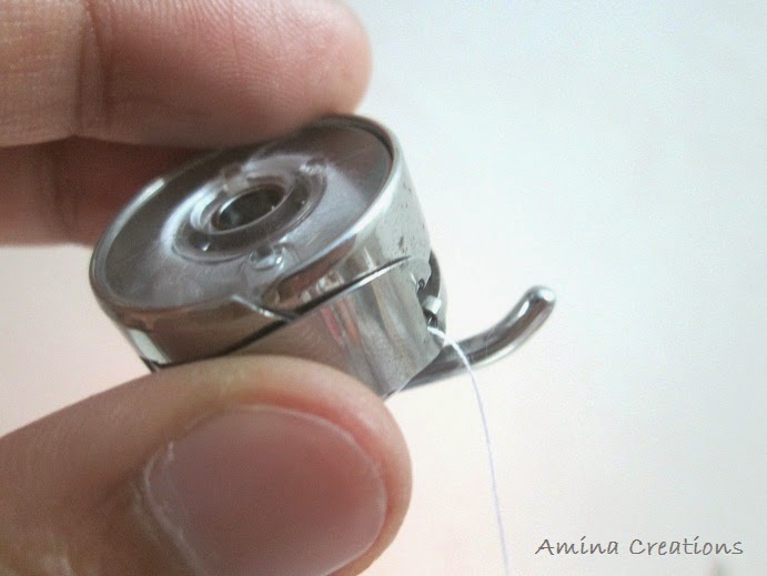 AMINA CREATIONS: HOW TO WIND A BOBBIN /SEWING BASICS