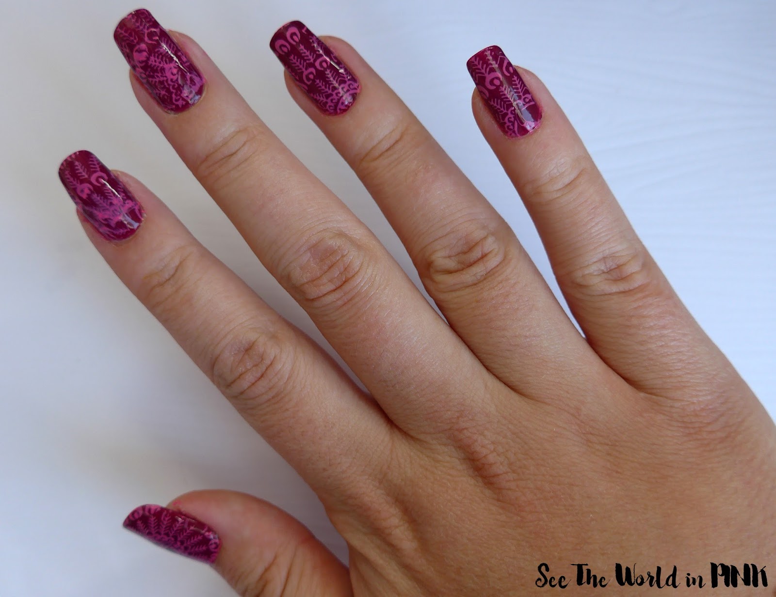 Manicure Monday - Essie Gel Couture in "Berry In Love" | See the World ...