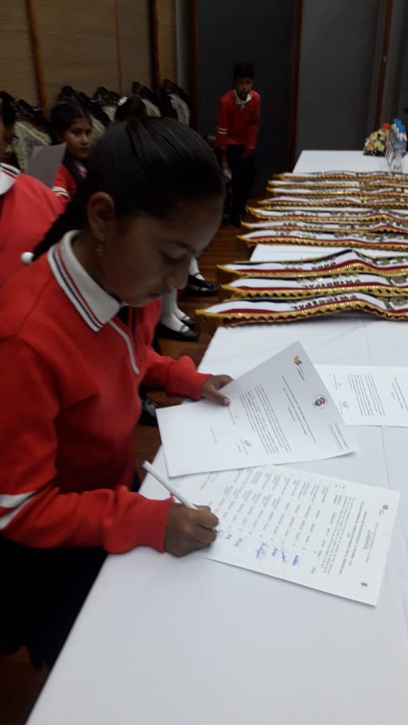 ACTO DE POSESIÓN DE CONSEJO ESTUDIANTIL 2018-2019 ~ Escuela de ...