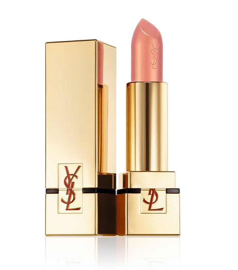 Yves Saint Laurent - Golden Melon, peach lipstick with fine gold ...