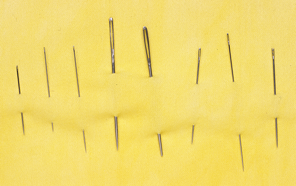 Melody Crust - Fiber Artist: All About Hand Sewing Needles