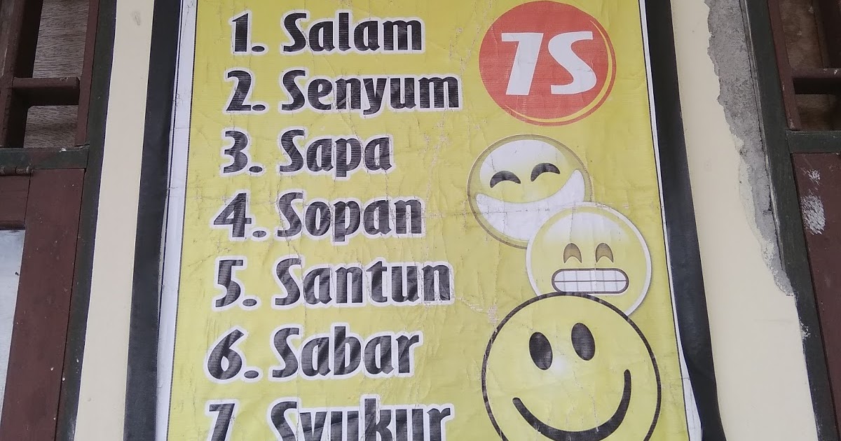 Budayakan 7S di Sekolah ~ SMPN16 Palangka Raya