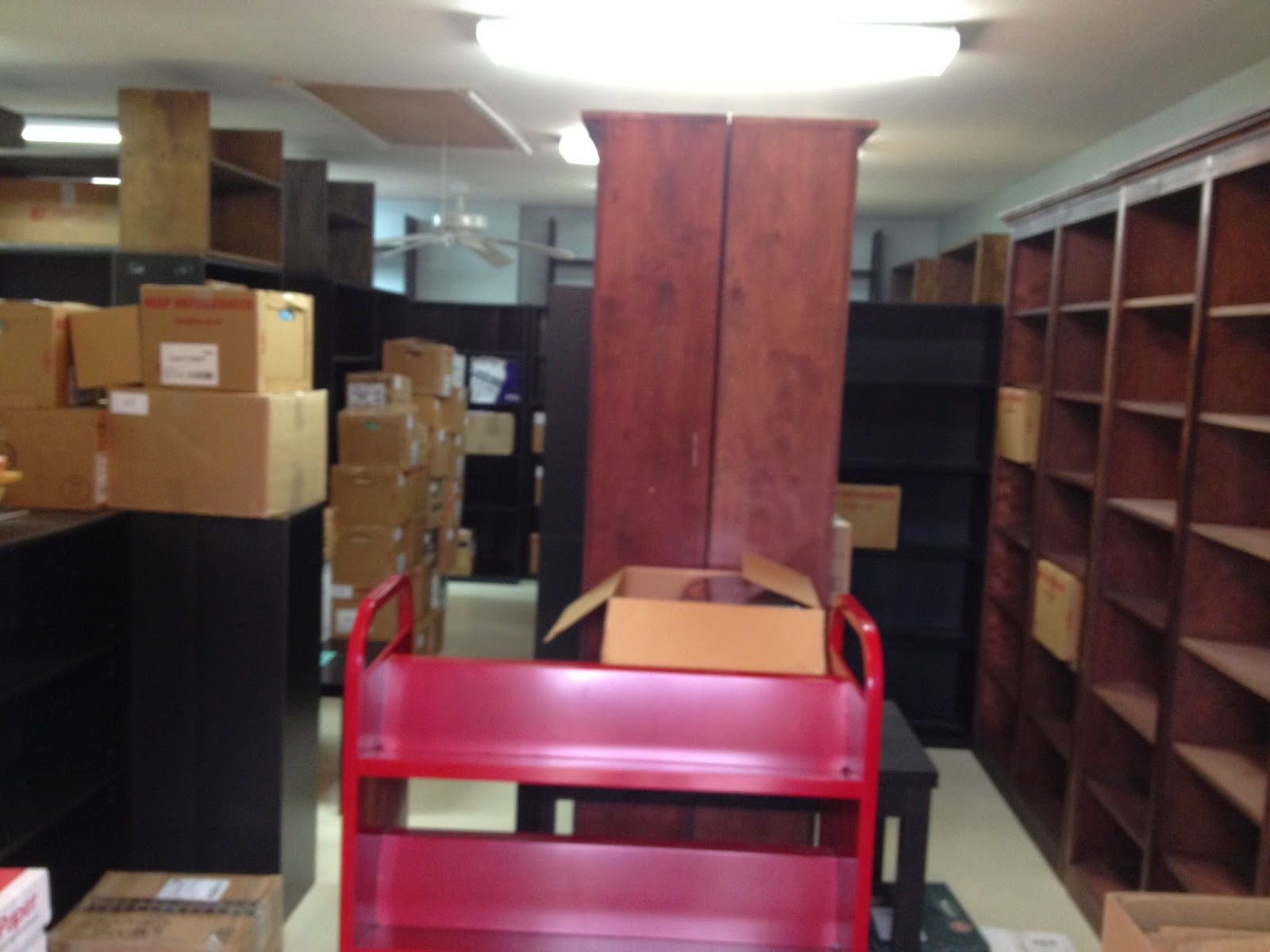 Moving a Library, Stage 3 – Living Books Library