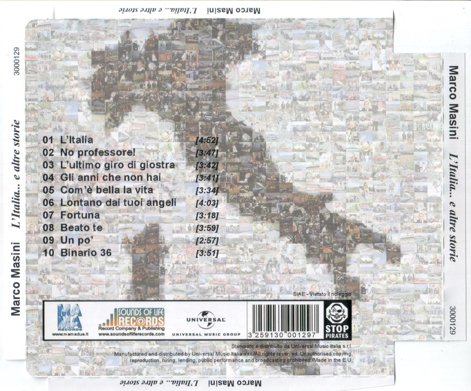 MARCO MASINI – L’ITALIA… E ALTRE STORIE – Blog di Stefano Fiorucci