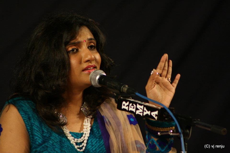 playback singer Manjari cute stills