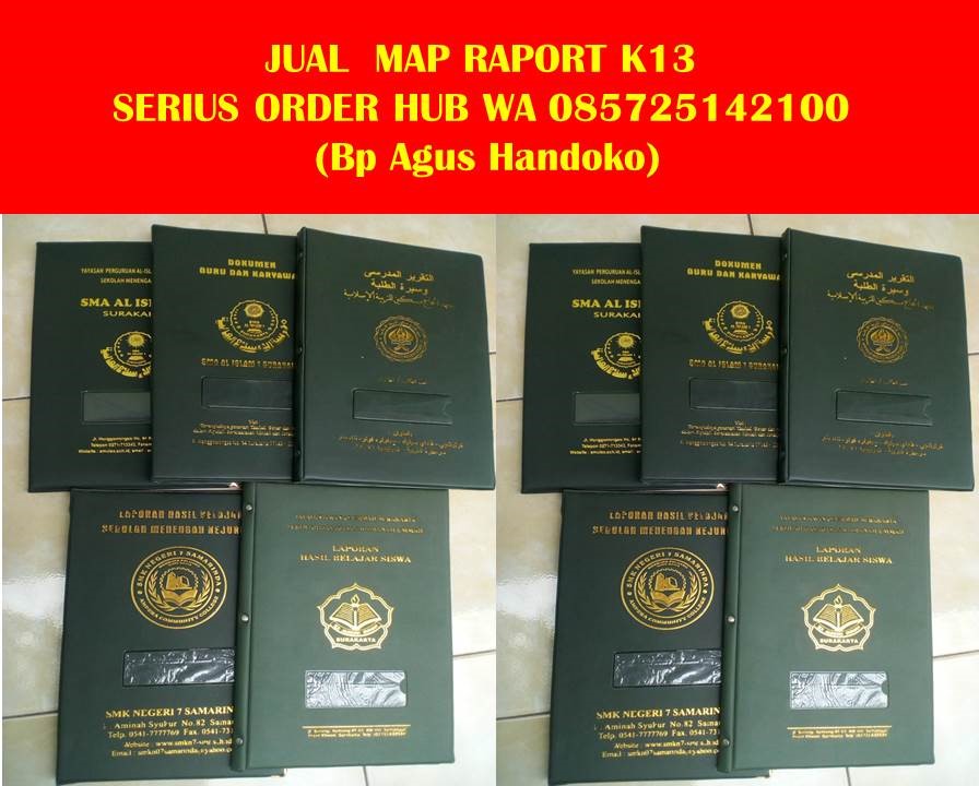 Map Raport akurikulum 13: Wa 085725142100, Cover Raport TK, Cover ...