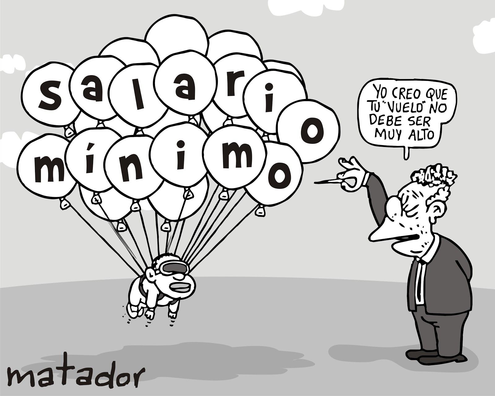 matador cartoons: Edward Niño, el hombre "mínimo"