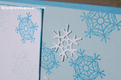 Tanya's Stamps & Things: A Snowy Card!