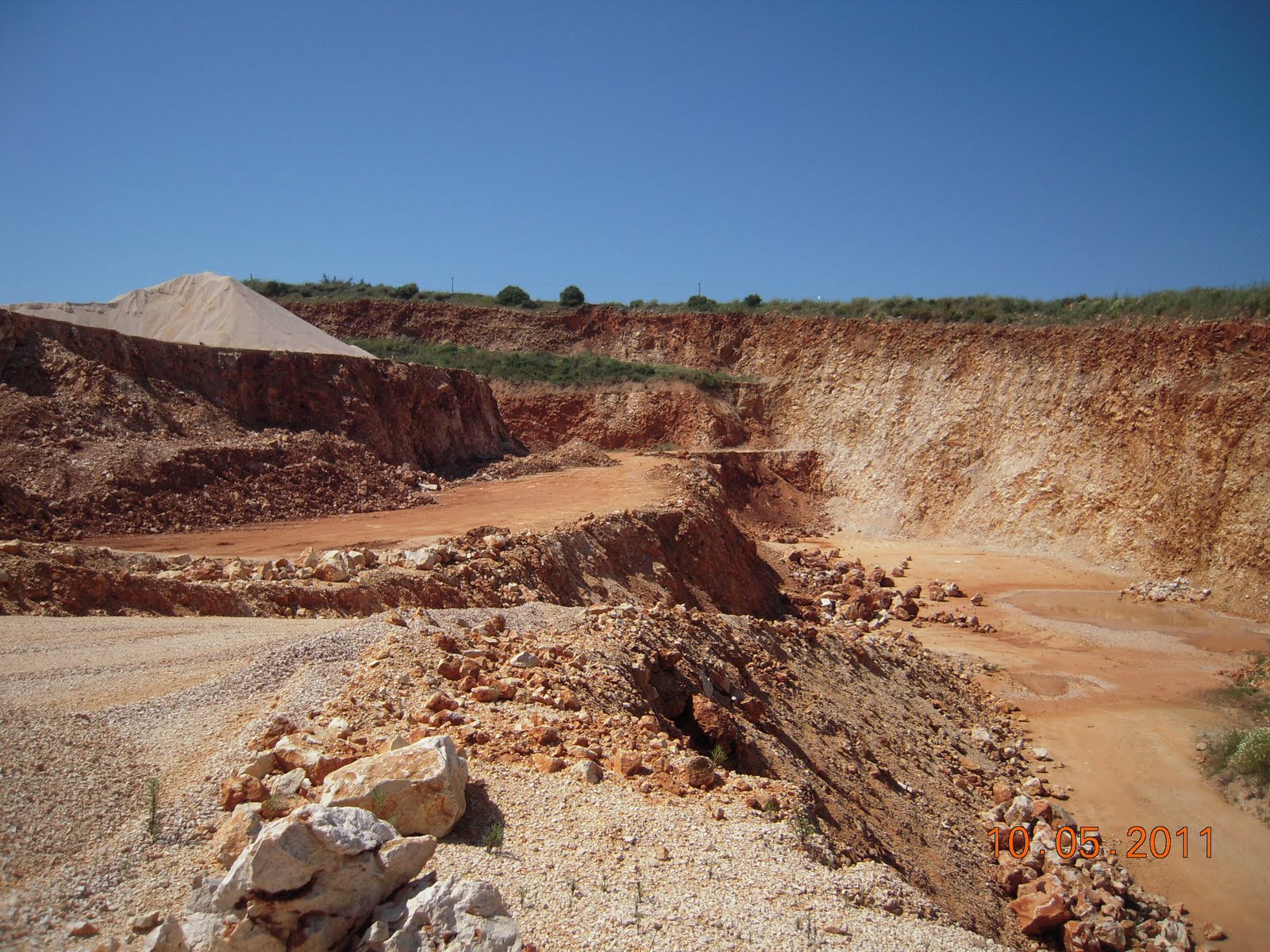 Recursos minerais: Pedreiras e Areeiros: Imagens de pedreiras e areeiros