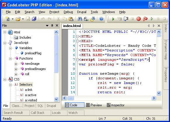 Free PHP, HTML, CSS, JavaScript IDE - Codelobster IDE | SKPTRICKS Free PHP, HTML, CSS, JavaScript IDE - Codelobster IDE | SKPTRICKS