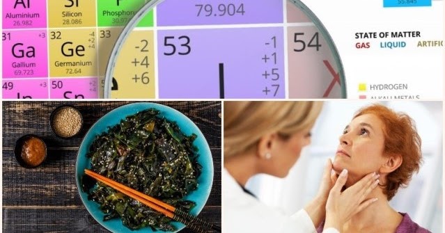 Iodo: Benefícios para a saúde