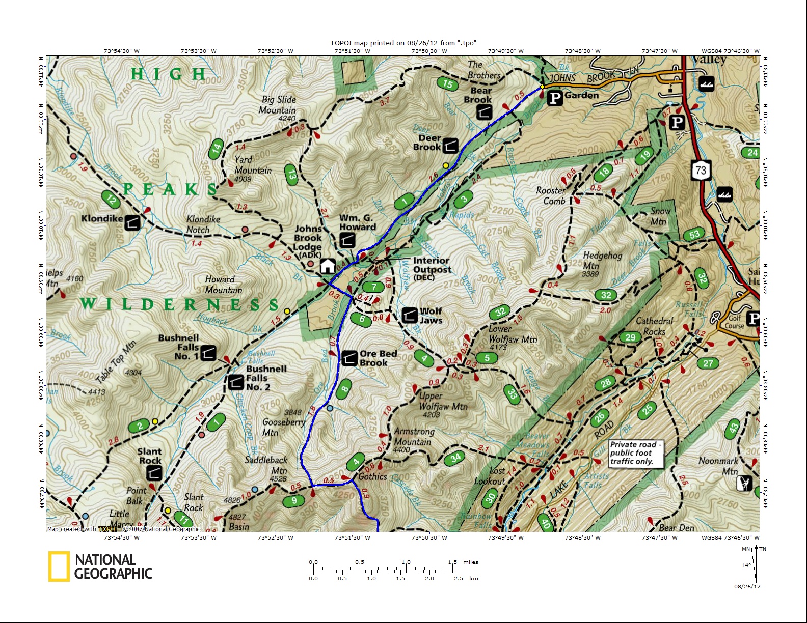 Anyone here hiked Gothics Mountain or Pyramid Peak in the Adirondacks ...