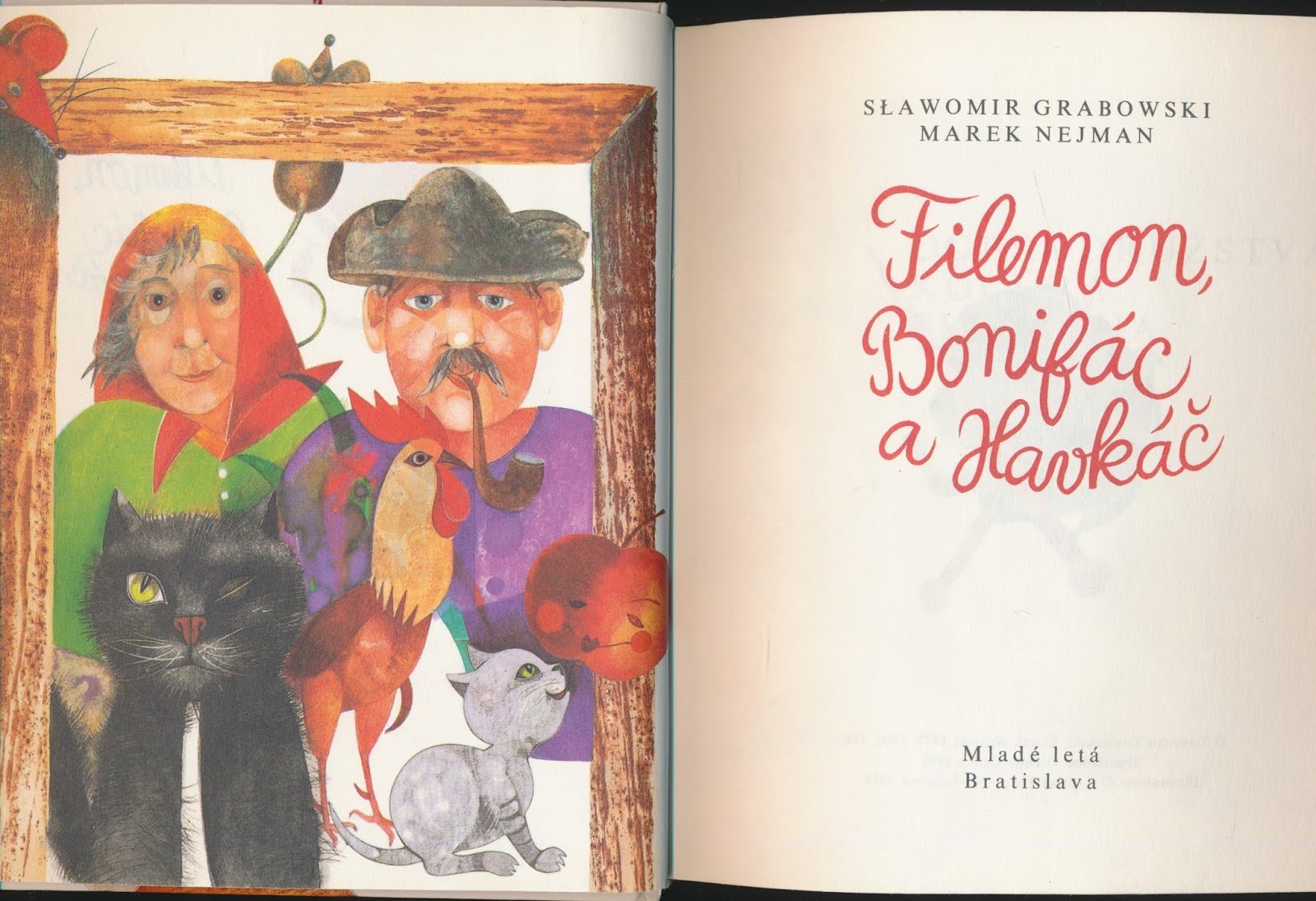 antikvariát STARÉ DOBRÉ: GRABOWSKI, SŁAWOMIR - FILEMON, BONIFÁC A HAVKÁČ