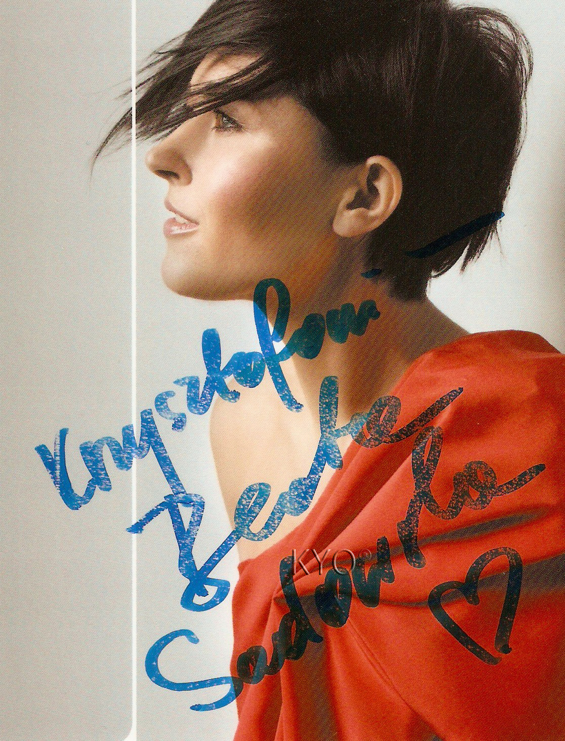 Chris Autographs: 2012