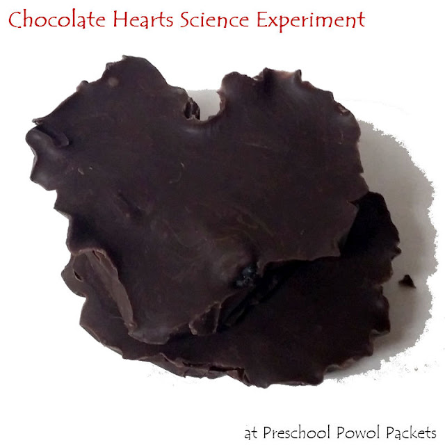 Chocolate Hearts Science Experiment: Forms of Energy! | Preschool Powol ...