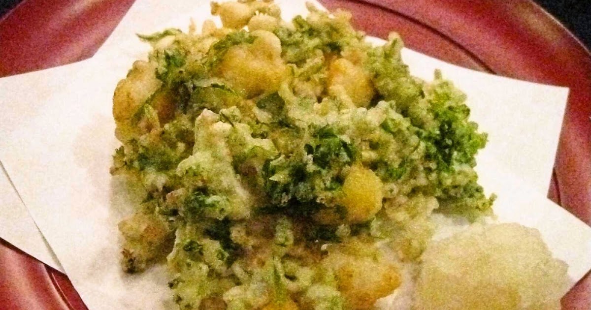 Recipes for Tom: Hanaho to kobashira no kakiage / mixed tempura with ...