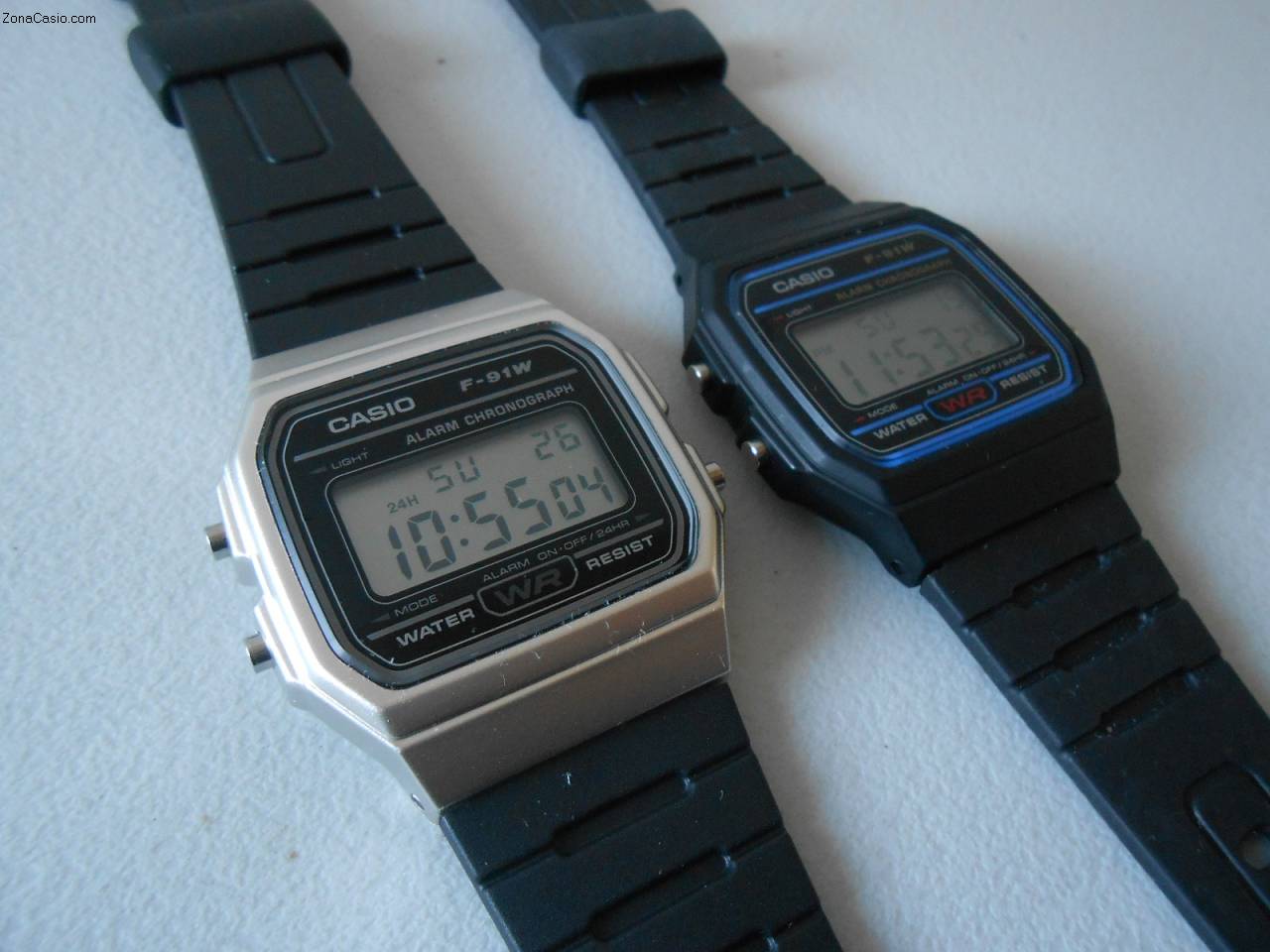Zona Casio: Prueba: Casio F-91-WM. Vuelve "el grande"
