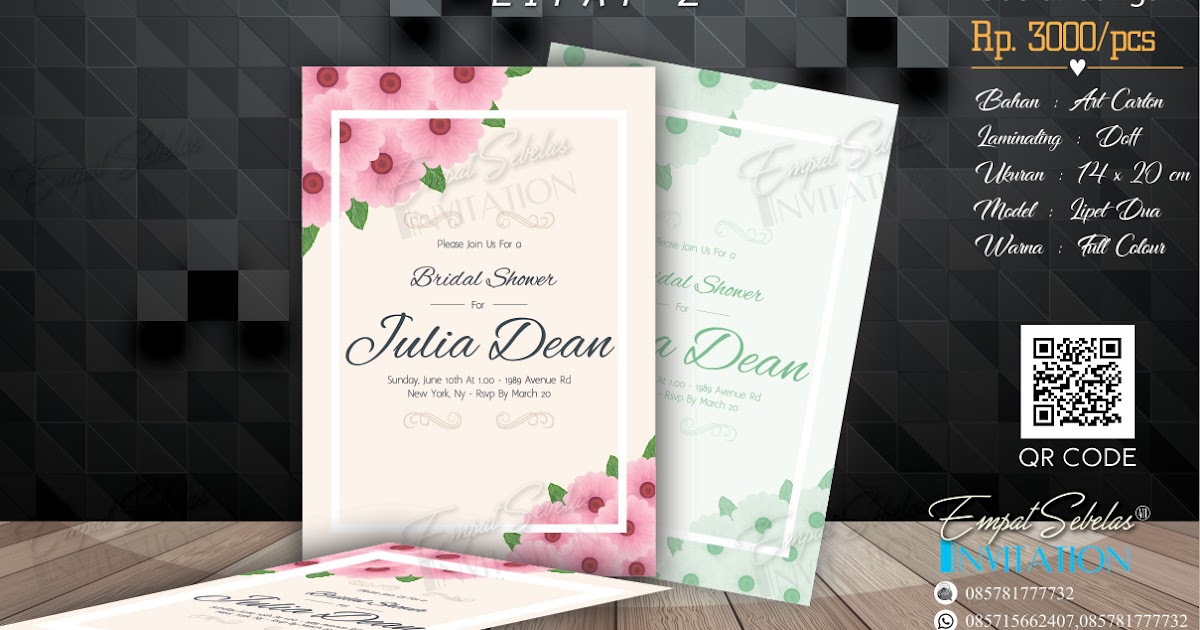 Undangan Pernikahan: Cetak Undangan Soft Cover