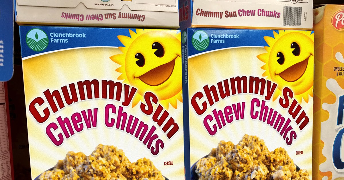 Phil Are Go!: Chummy Sun Chew Chunks Cereal