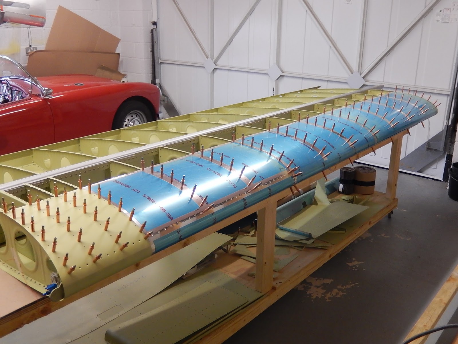 Building my RV12: Wing skins