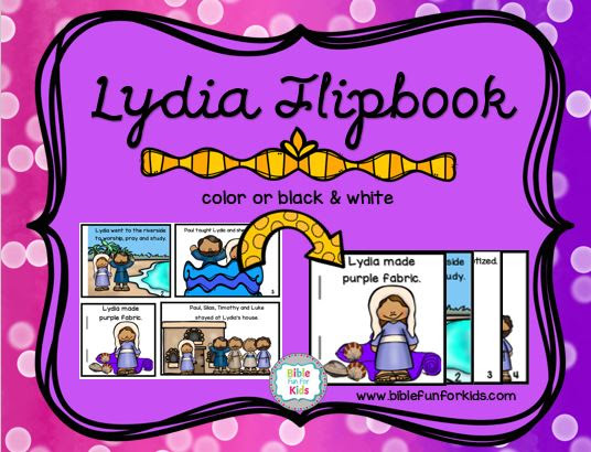 8. Lydia Learns About Jesus | Bible Fun For Kids