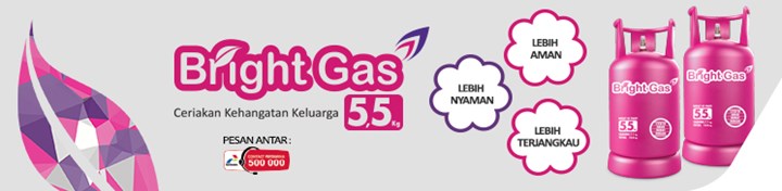 Mengenal Bright Gas 5,5 Kg Dari Pertamina