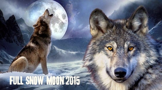 White Wolf : Watch: February's Full Snow Moon Rises in All It's Glory ...