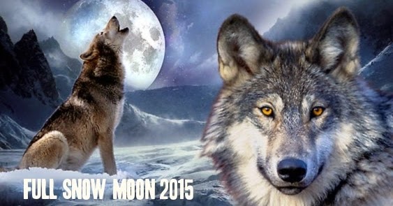 White Wolf : Watch: February's Full Snow Moon Rises in All It's Glory ...