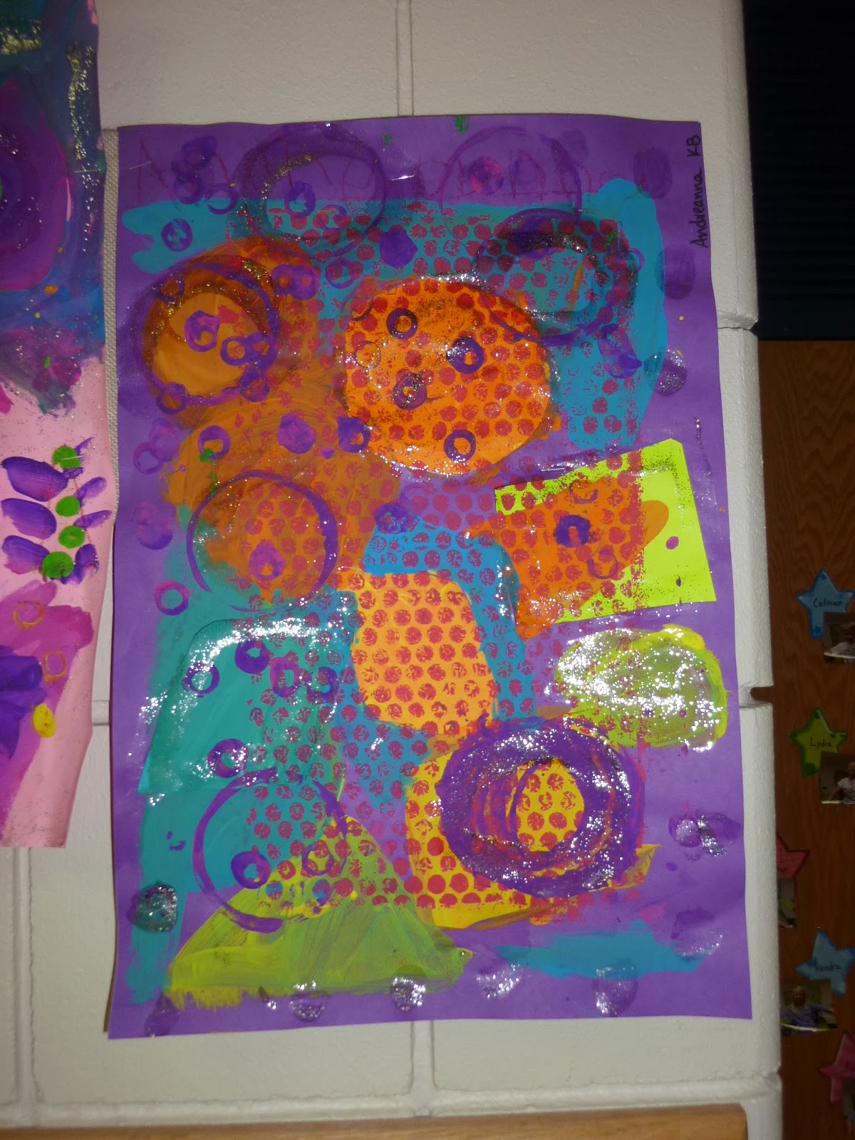 Mrs. Werner's Art Room: Kinder Abstract Art