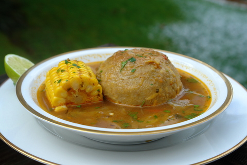 Caldo de bolas de verde ( comida ecuatoriana) | Recetas de cocina / postres