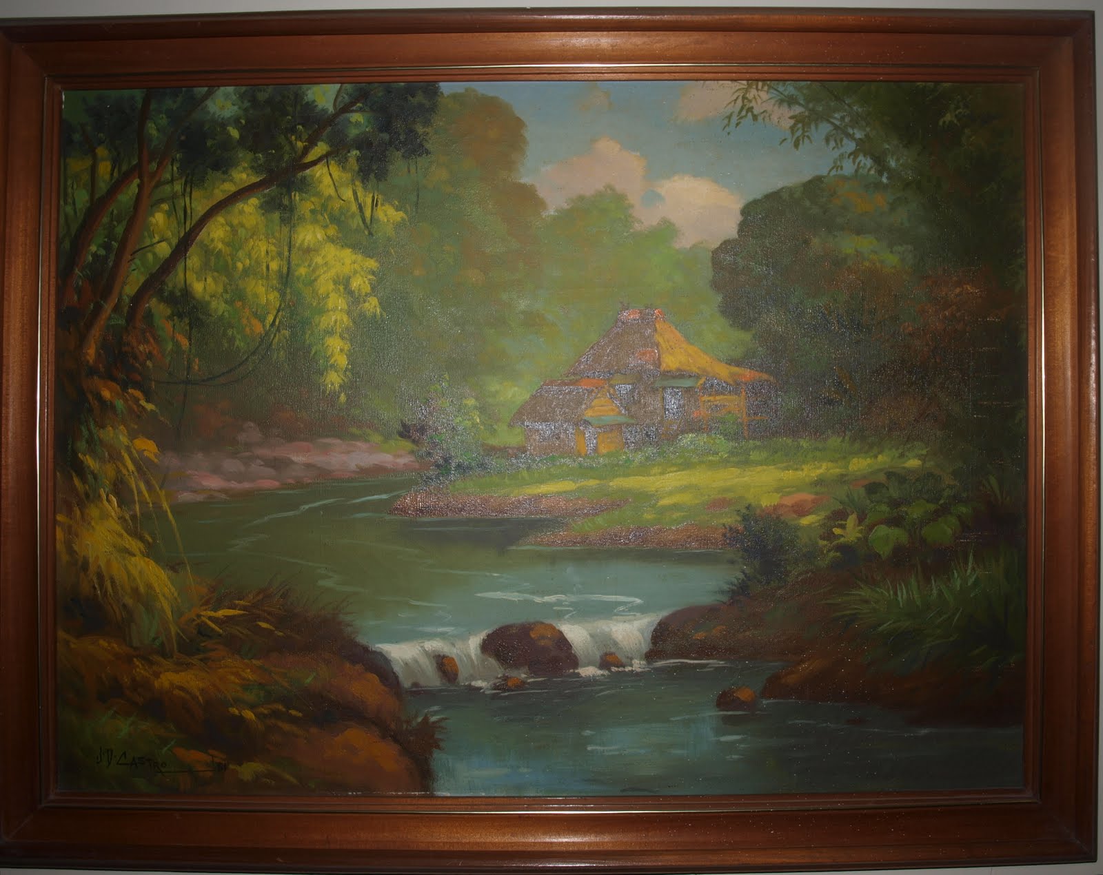 in other worlds: my modest painting collections