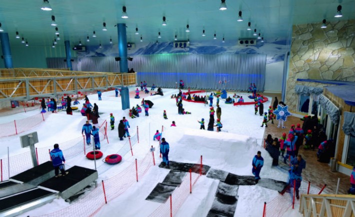 Riyadh's Snow City : Winter is Here