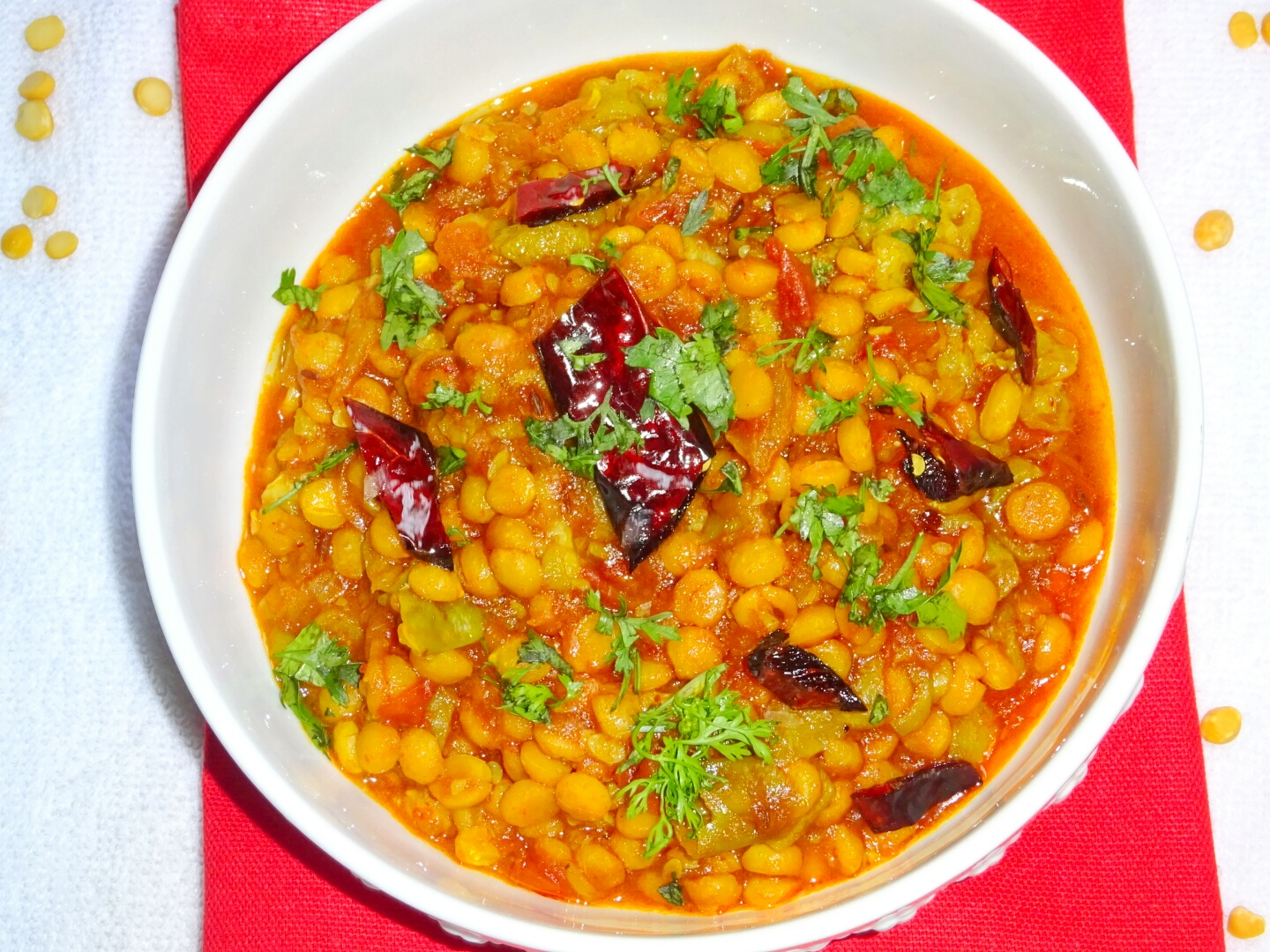 Veg Indian Cooking: TURAI (GILKI) CHANA DAAL KI SABZI