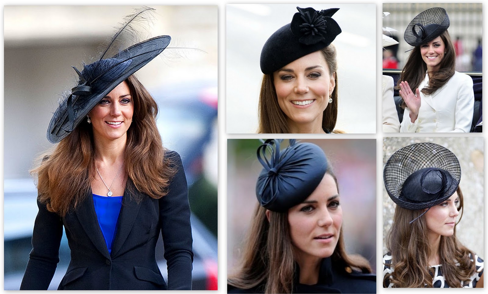 Caprilite UK - Fascinators and Accessories: Black Fascinators - Kate ...