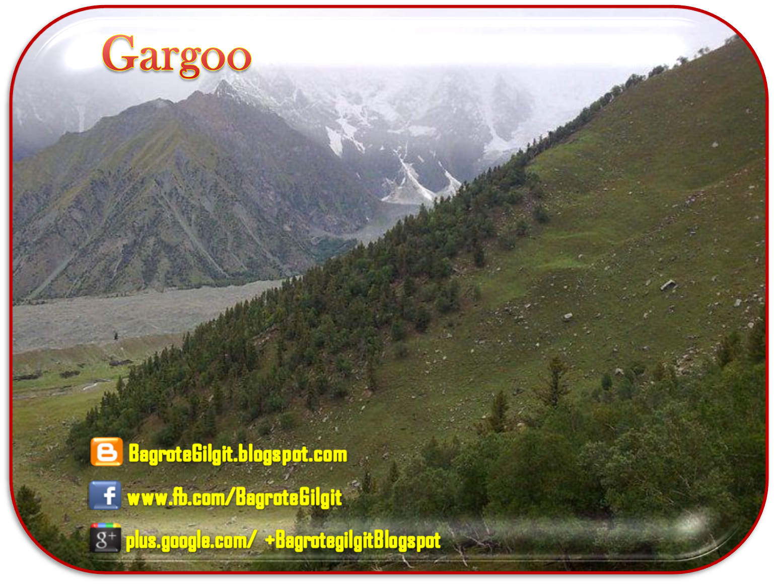 Bagrote Valley, Gilgit: Gargoo Pictures: