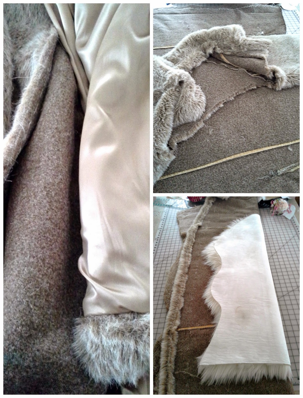 Creating Vintage Charm: Thrifty DIY Part One: Faux Fur Throw Rug